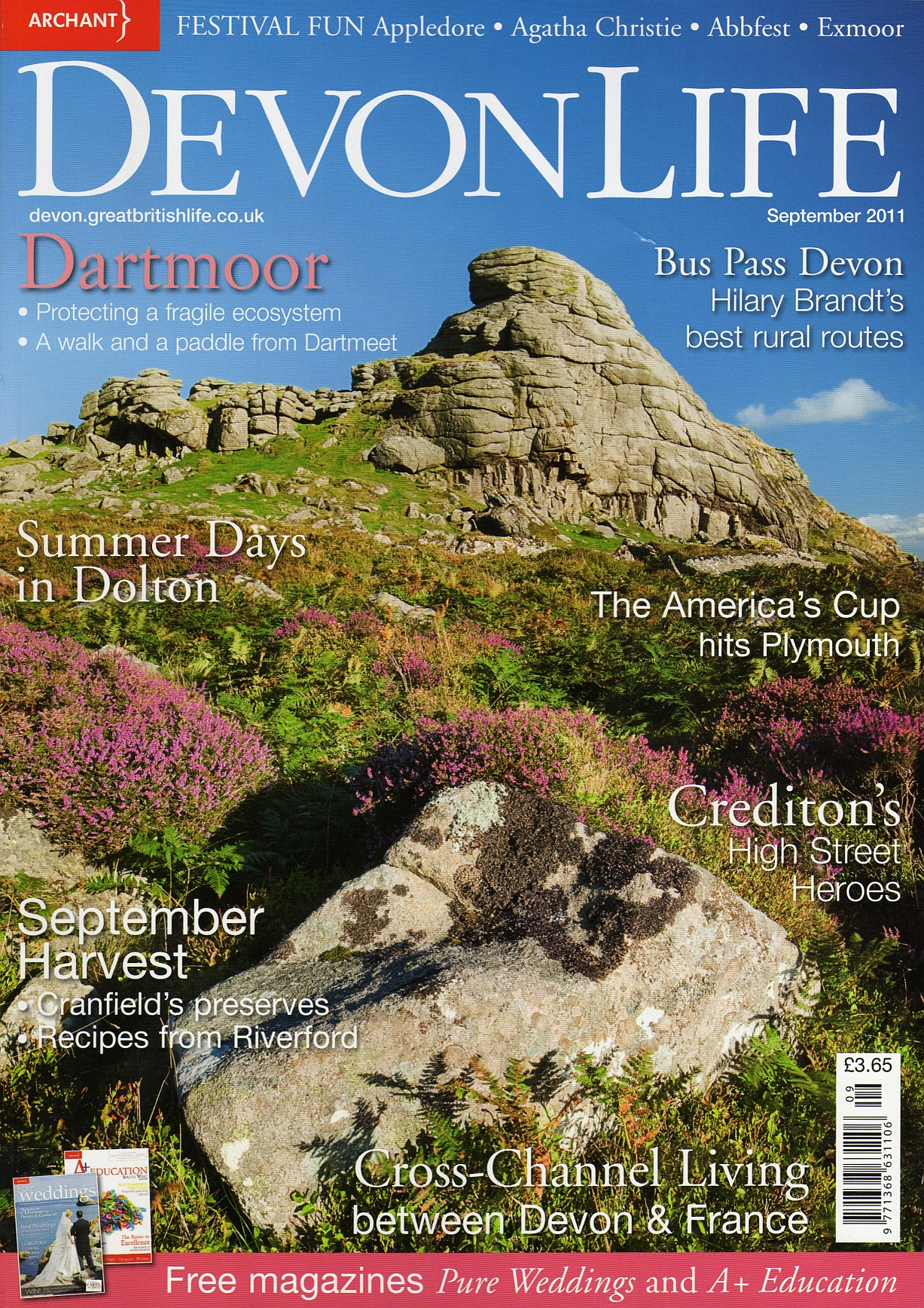 September Devon Life Magazine article | All the Right Notes